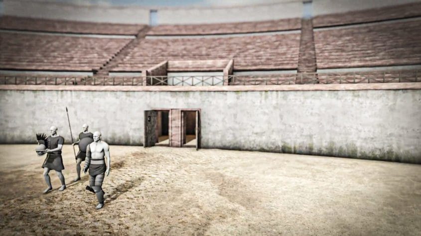 Amphitheater Augusta Raurica · ikonaut GmbH · 3D-Rekonstruktion